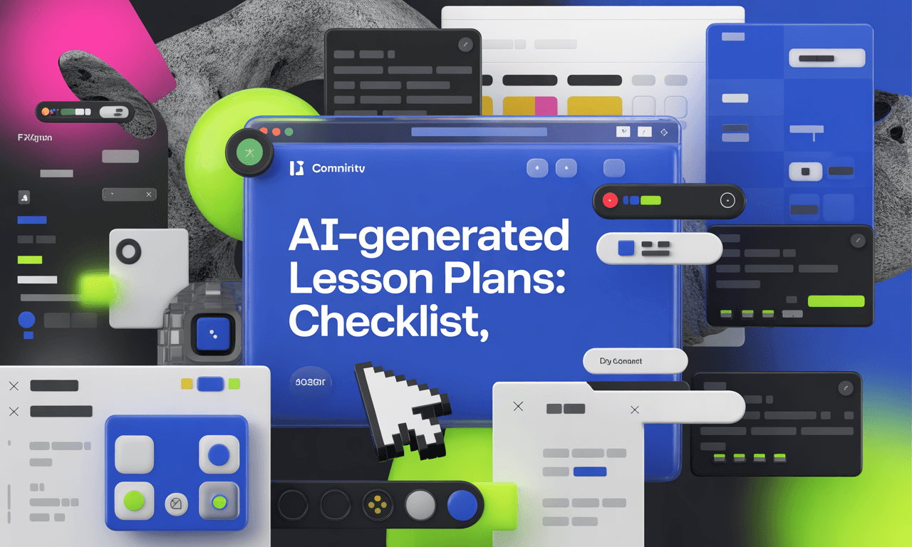 AI-Generated Lesson Plans: Checklist | Nomad Foundr
