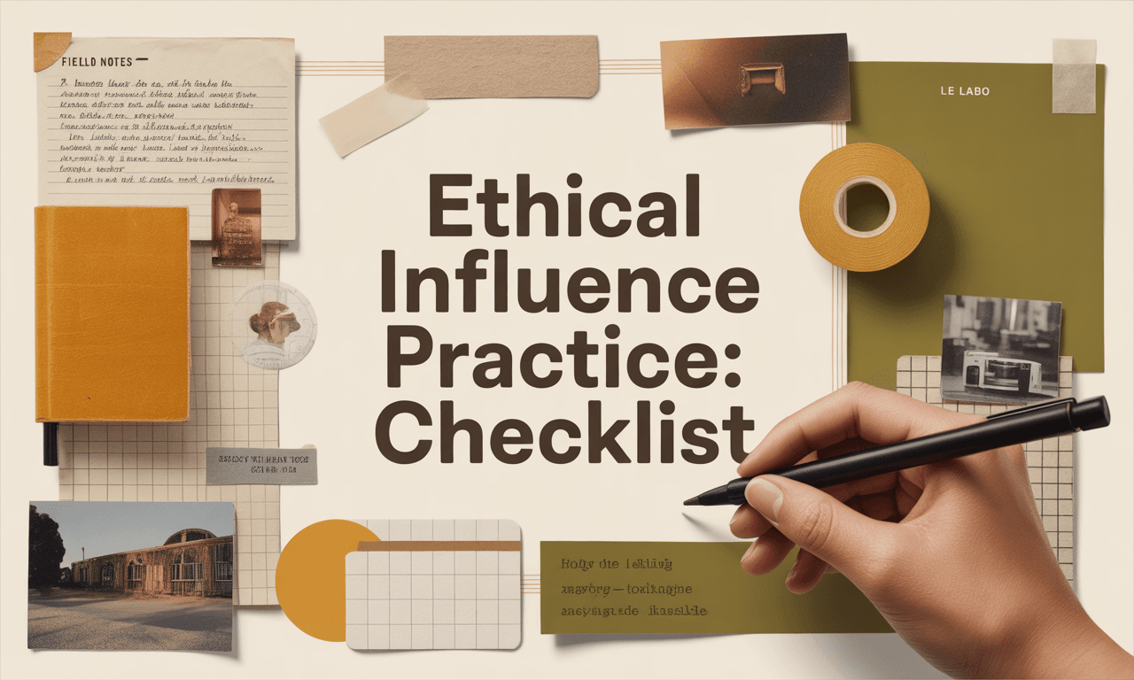 Ethical Influence Practice: Checklist | Nomad Foundr
