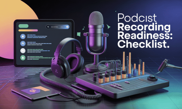 Podcast Episode Recording Readiness: Checklist - Nomad Foundr