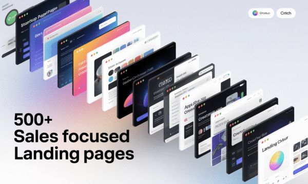 500+ Sales Focused Landing Pages | Nomad Foundr